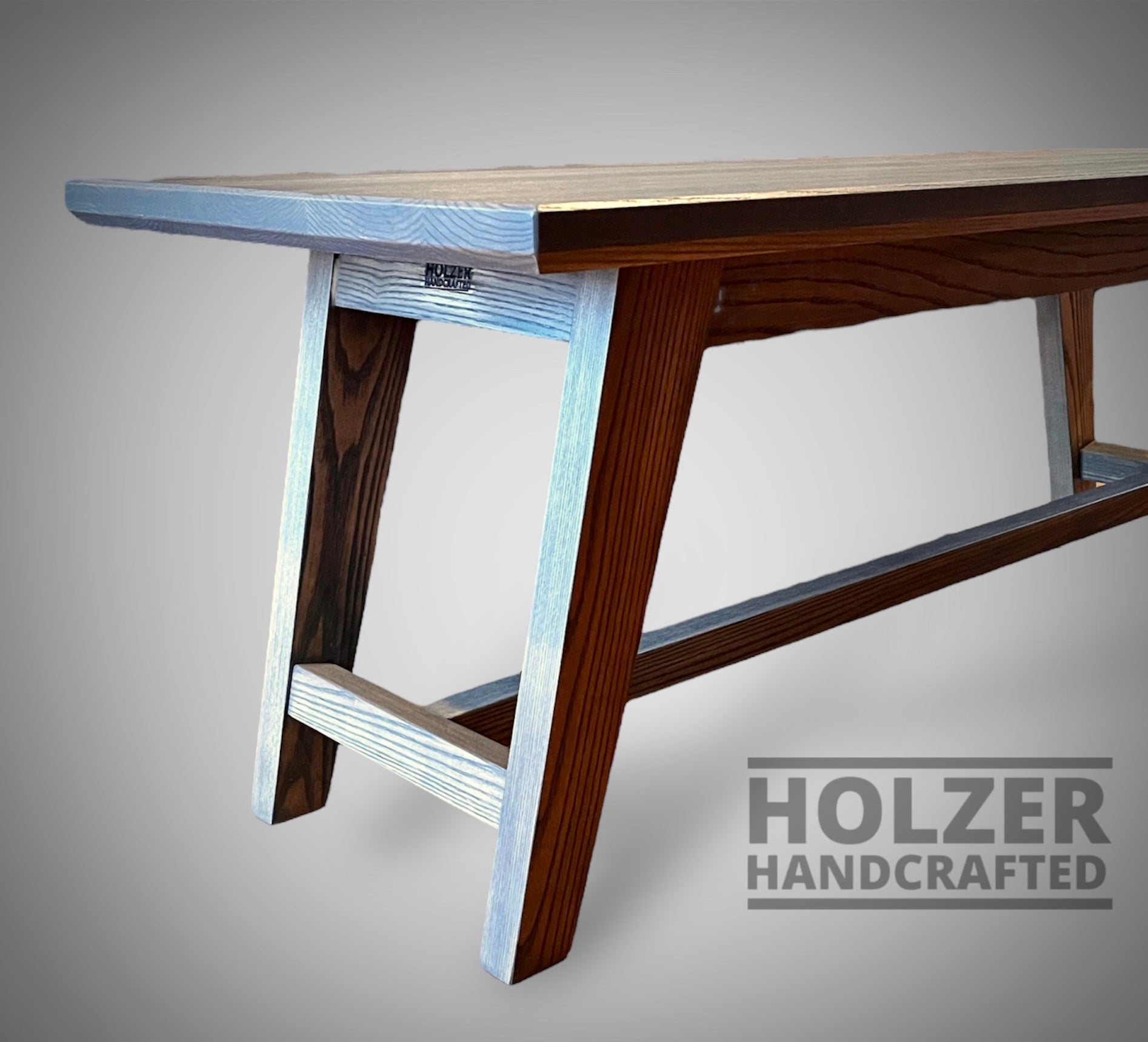 Handcrafted Modern Farmhouse Bench - Made to Order – Holzer Handcrafted